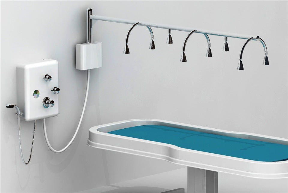 Touch America Vichy Shower and Neptune Wet Table Combo Discont Package